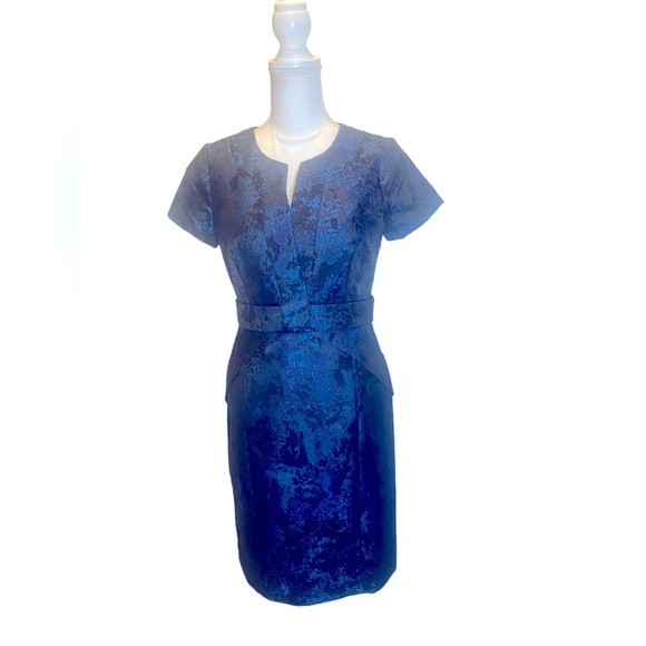 Shani | Dresses | Shani Jacquard Bow Detail Dress | Poshmark